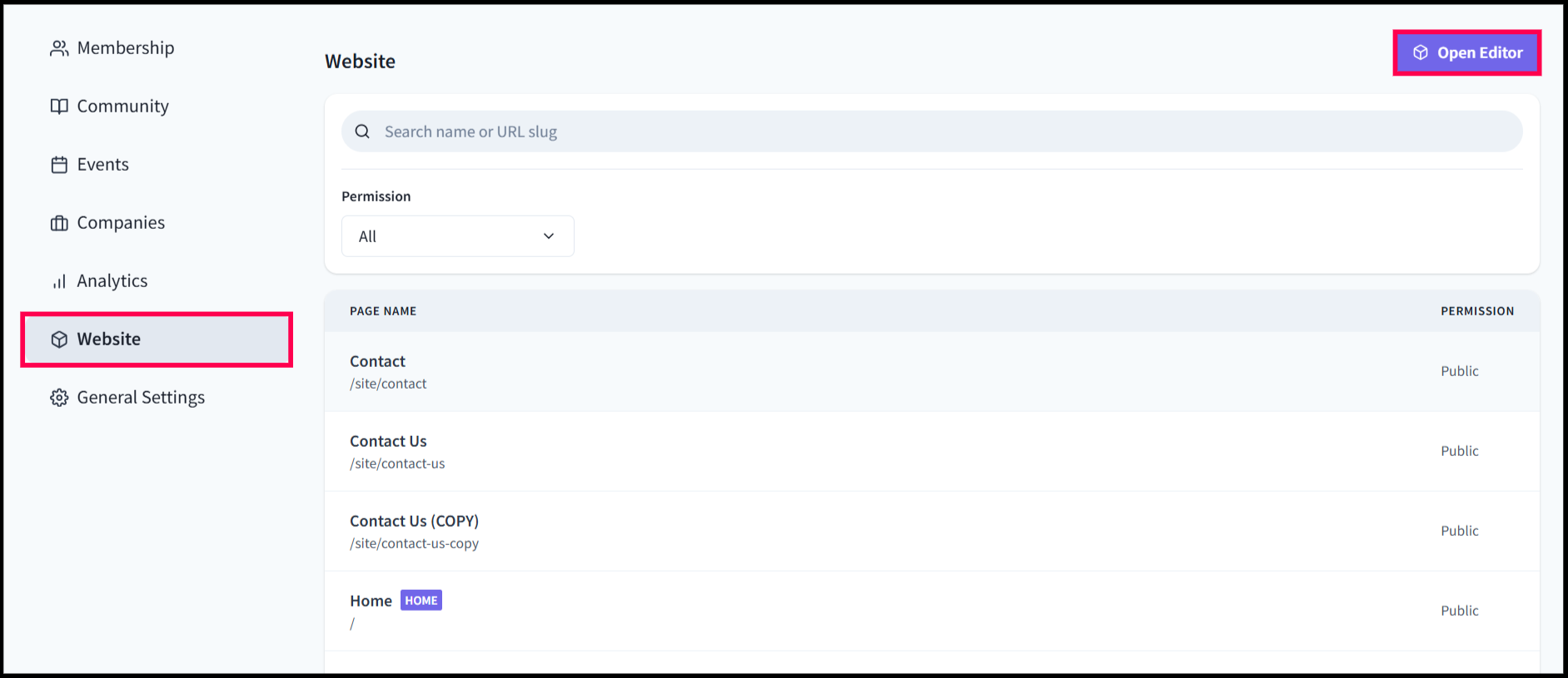 Rearranging Navigation Tabs